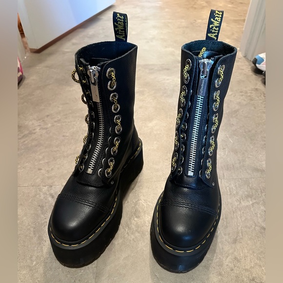 Dr. Martens | Shoes | Dr Martens Sinclair Hi Max Platform Boots Rare ...